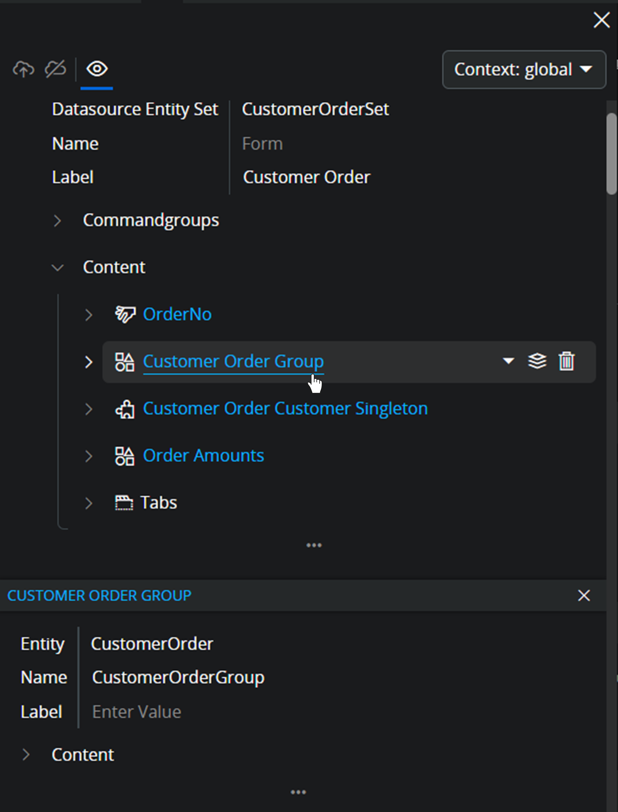 Attribute Configurations on Pages - Technical Documentation For IFS Cloud